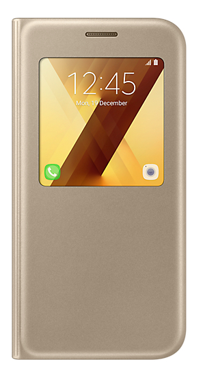 Samsung S View Standing Cover Samsung Galaxy A5 2017 Gold Sand